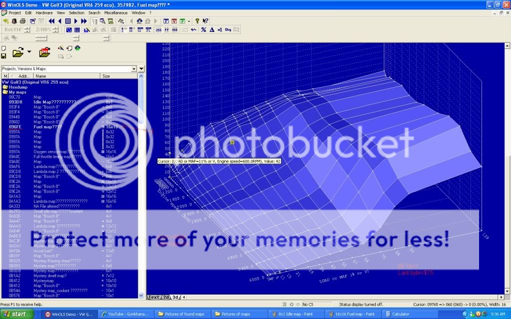 OBD2 VR6 Map locations and Descriptors - ECU Connections